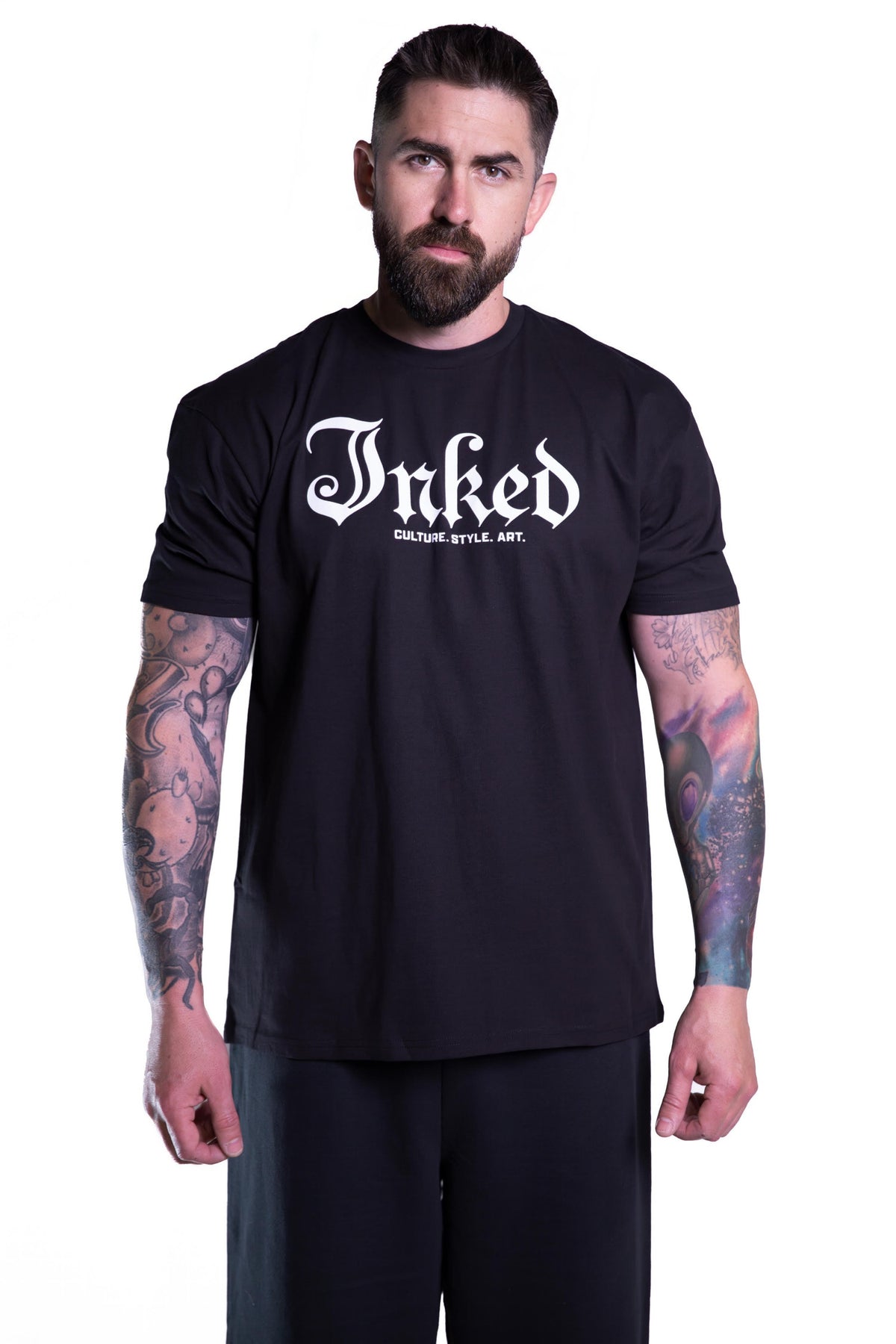 Men's Inked Mag Logo Tee by Inked | Cotton Crew Neck T-Shirts - Inked Shop